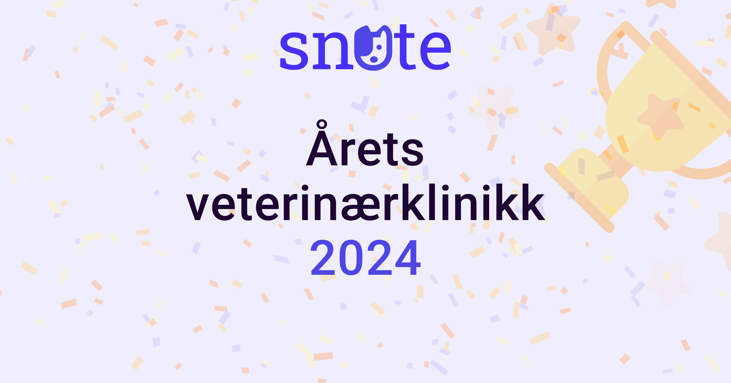 Årets veterinærklinikk 2024! - snute.io